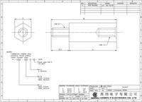 PCHSN-20, Стойка для печатных плат, шестигр., латунь, М3, 20мм, Connfly ...