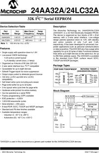 24LC32AT-I/SN, Микросхема памяти EEPROM 32KBIT 400KHZ [SOIC-8 ...