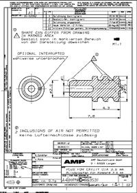 963531-1, Заглушка для MCP на провод, TE Connectivity | купить в ...