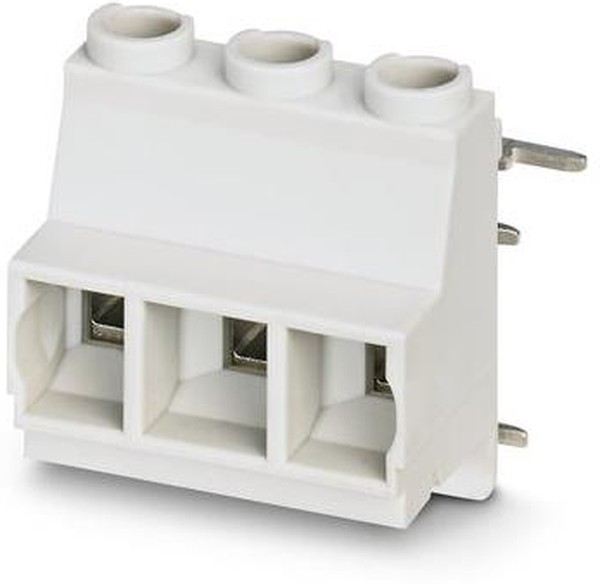 2890959, 3 Position Wire to Board Terminal Block Horizontal with Board ...