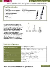 028/30P/LA/KP2 SILVER, IC & Component Socket, 1 Contacts, Terminal, 2.5 ...