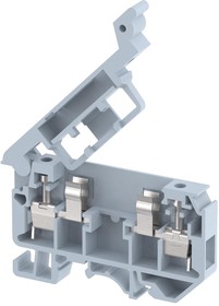 KUFH4, Клеммная колодка с предохранителем, 2 вывод(-ов), 24AWG до 10AWG ...