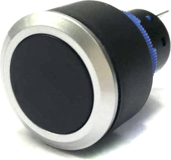 Push Button Switch, Momentary, Panel Mount, 22.2mm Cutout, SPDT, 250V ...