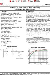 TPS54202DDCR, DC/DC преобразователь, Buck, ADJ, 2А [TSOT-23-6] – купить ...