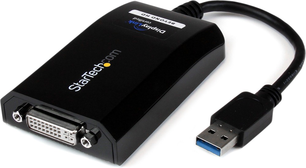 USB32DVIPRO, USB A to DVI Adapter, USB 3.0, 1 Supported Display(s ...