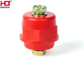 086-01-10, Изолятор SM25 силовой Н25*D27*М6мм с болтом HLT | купить в ...
