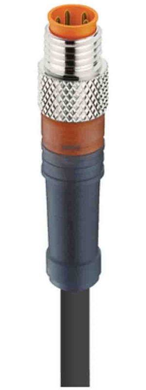 38600 RSMV 4-225/5 M, Straight Male 4 way M8 to Unterminated Sensor ...