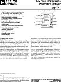 TMP01FPZ, Датчик температурный, [PDIP-8], Analog Devices | купить в ...