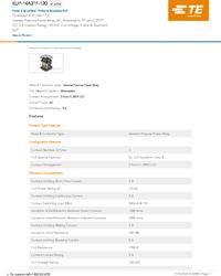 KUP-14A31F-120, General Purpose Relay 3PDT (3 Form C) 120VAC Coil ...