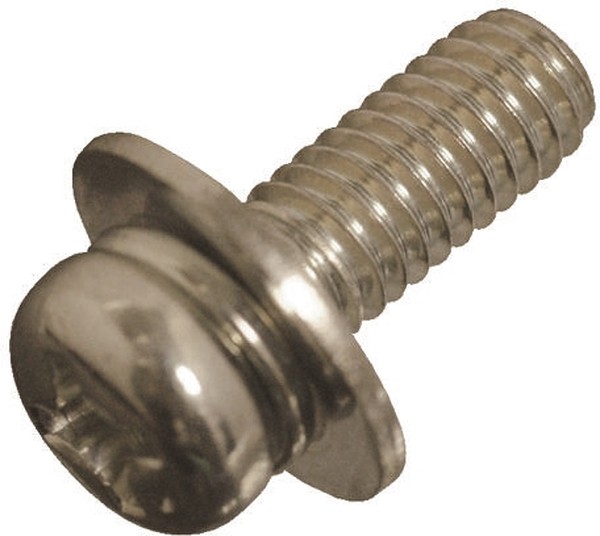 P 3 3MC 4X10 M4 x 10mm Steel Pan Head Sems Screw Plain Washer Yahata Neji