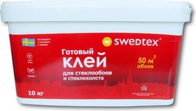Готовый клей для всех видов обоев ведро, 10 кг LS-10, Swedtex | купить ...