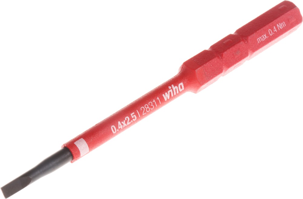 34578, Slotted Screwdriver Bit, SL2.5 Tip – купить оптом и в розницу