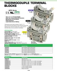 XBTKK25, THERMOCOUPLE TERMINAL BLOCK, TYPE K, OMEGA | купить в розницу ...