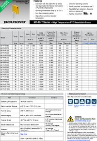MF-RHT070-0, 0.7А, 30В, Предохранитель самовосстанавливающийся ...