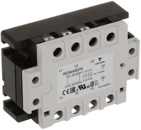 RZ3A40D75, Solid State Relays - SSRs 3-pole panel mount SSR, Zero-cross ...