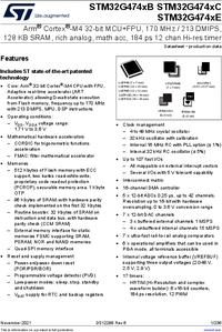 STM32G474CEU6, ARM MCU, STM32 Family STM32G4 Series Microcontrollers ...