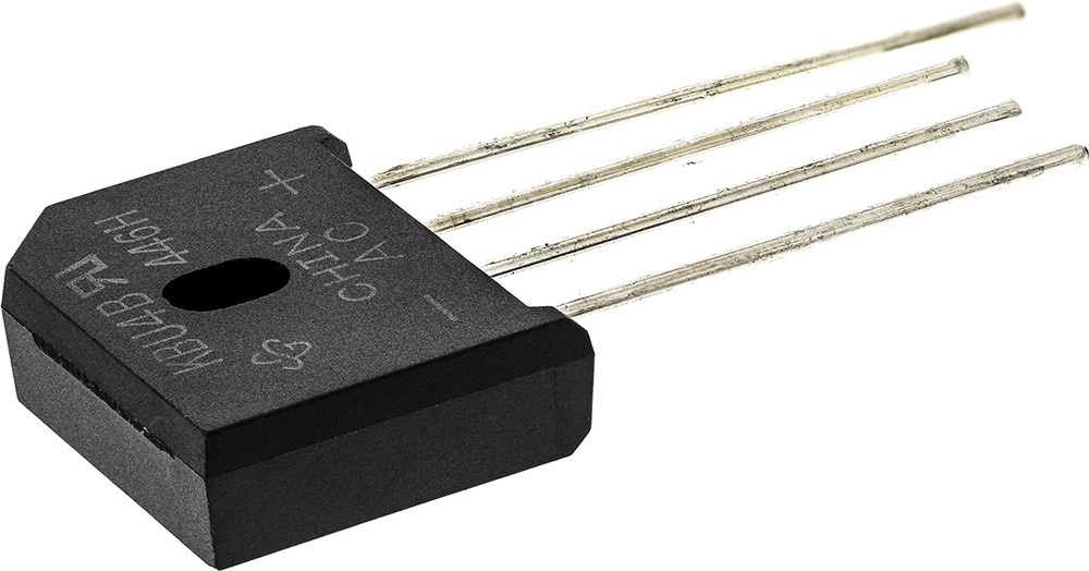 KBU4B-E4/51, Bridge Rectifier, 4A, 100V, 4-Pin – купить оптом и в розницу