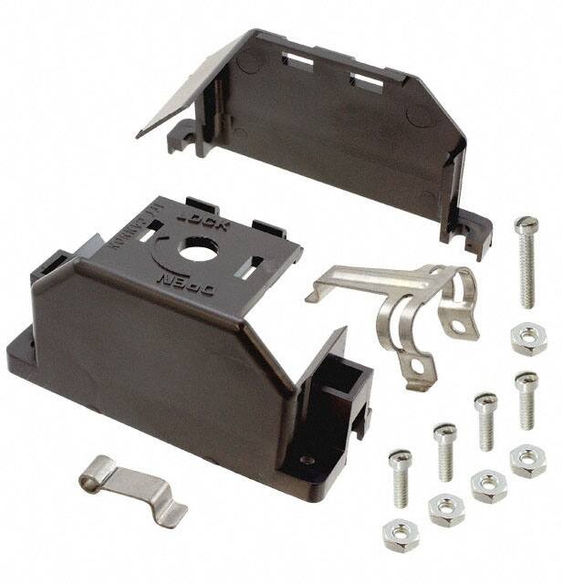 DL2-J-S, Connector Backshell with Clamp For DL Series Plastic, DL2 ...