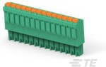 3.5mm Pitch, 14 Way, Vertical, Pluggable Terminal Block, Plug, Spring ...