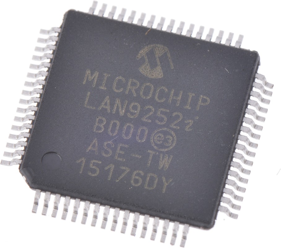LAN9252I/PT, Ethernet Controller, 100Mbps MDI, MDIX, MII, RMII, Host ...