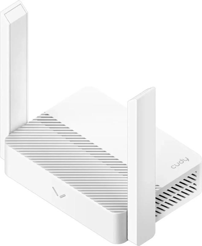 Wi-Fi роутер CUDY WR1200E, Wi-Fi 5, AC1200, 2.4/5ГГц, 3 LAN, белый ...