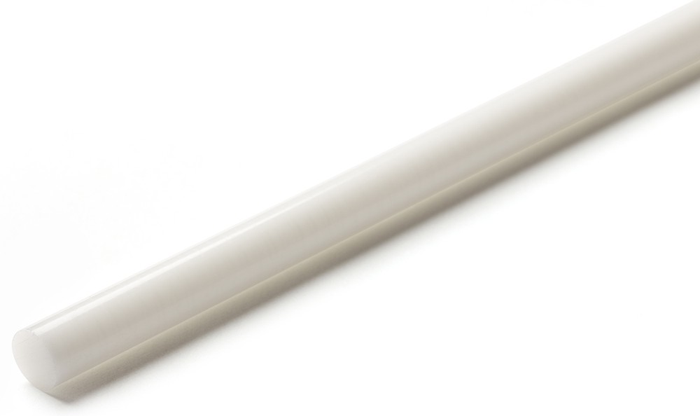 White Acetal Rod, 1m x 25mm Diameter – купить оптом и в розницу