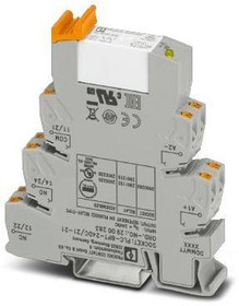PLC-RPT- 24DC/21-21AU, Реле питания, DPDT, 24 В DC, 50 мА, PLC-RPT, DIN ...