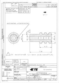 964971-1, Уплотнение кабеля Аксессуар разъема, Уплотнение кабеля MCP1 ...