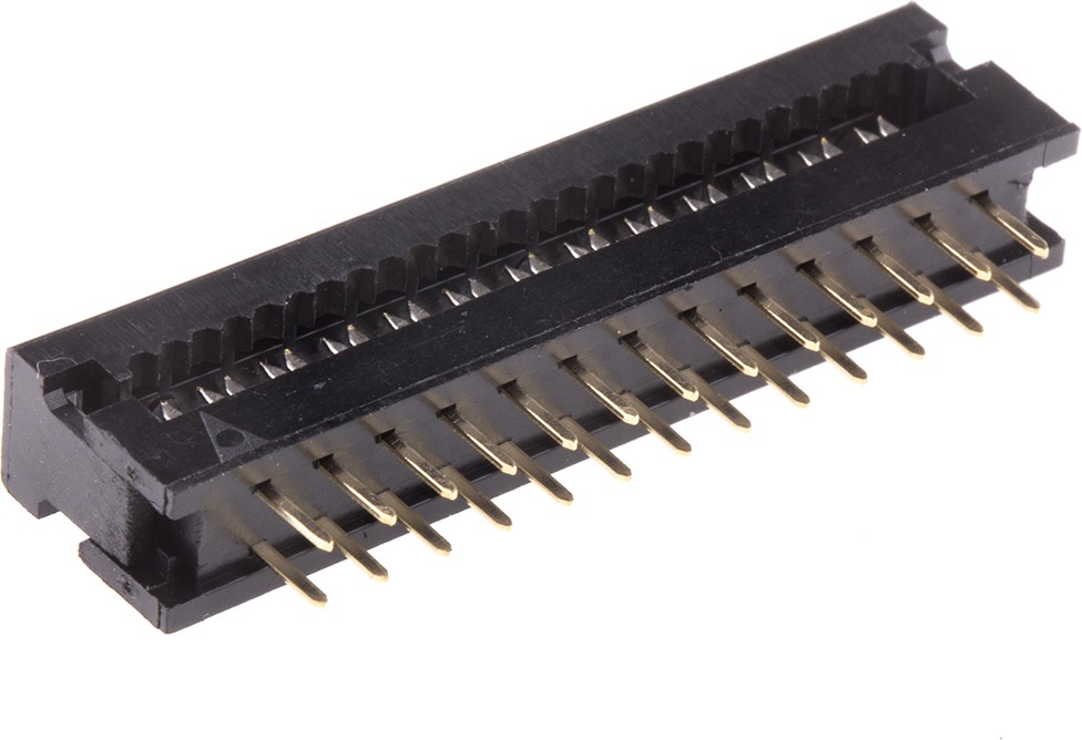 26-Way IDC Connector Plug for Cable Mount, 2-Row – купить оптом и в розницу