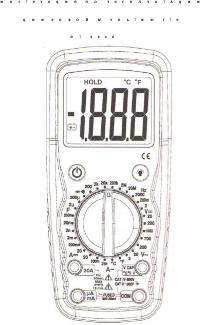 DT-9908, Мультиметр цифровой с функцией термометра, CEM | купить в ...