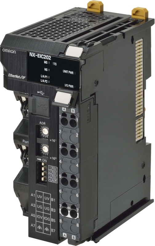 NX-EIC202 - Интерфейсный модуль EtherNet/IP для системы ввода/вывода NX ...