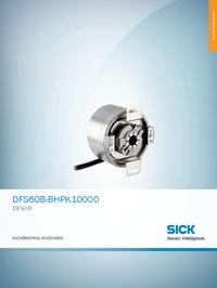 DFS60B-BHPK10000,Rotary Encoder, Mechanical, Incremental, 10000 PPR ...