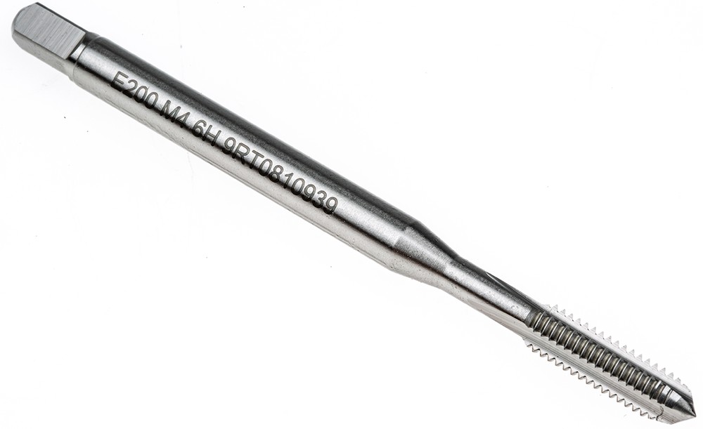 E200-M4, Threading Tap HSS-E 1-Piece 0.7mm Pitch Metric Standard ...