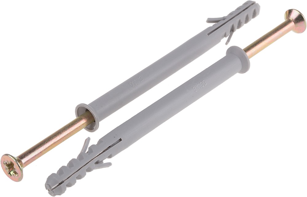 Nylon Frame Fixings, fixing hole diameter 8mm, length 100mm – купить ...