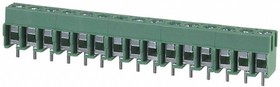 1935297, 15 Position Wire to Board Terminal Block Horizontal with Board ...