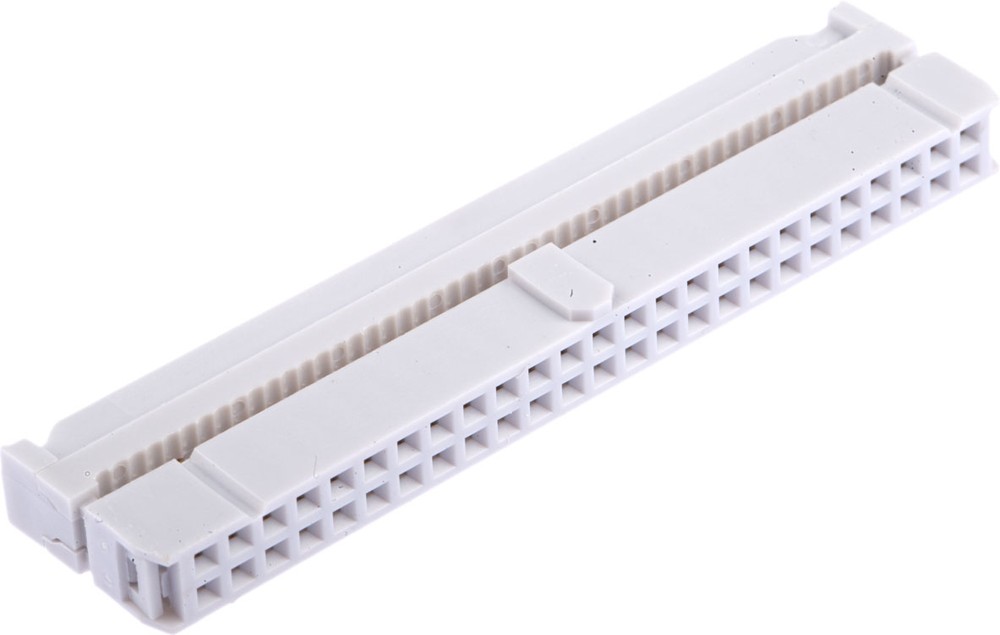 50-Way IDC Connector Socket for Cable Mount, 2-Row (8666627855 ...