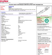 02-09-2116, Pin & Socket Connectors .093 TERM 18-22G M Reel of 7000 ...