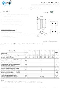 2W10, Диодный мост однофазный 2А 1000В [WOM.], MDD | купить в розницу и ...