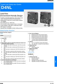 D4DS-K1, Ключ переключателя, Переключателями D4DS, Omron | купить в ...