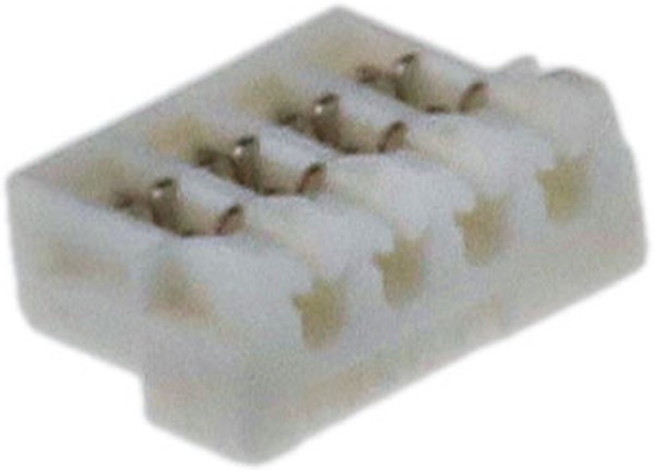 04SUR-32S, 4 Position Rectangular Receptacle Connector IDC Tin 32 AWG ...