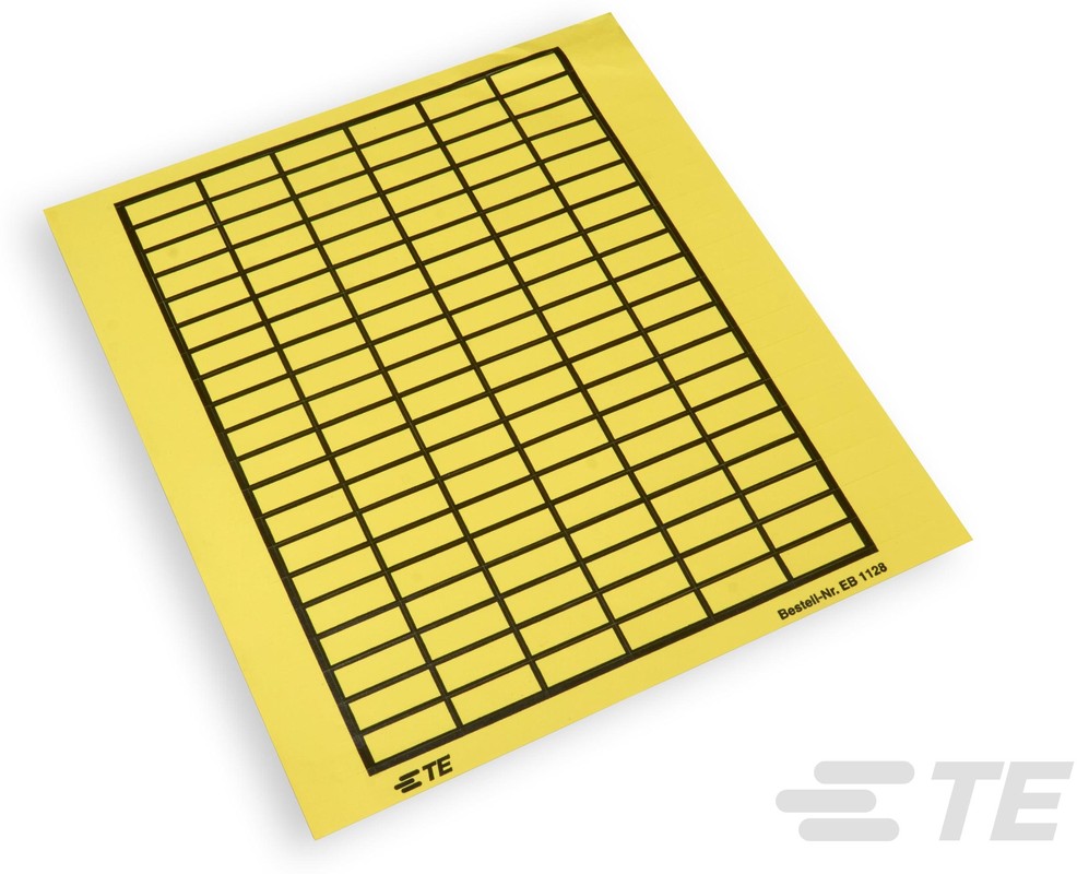 TEK1138-N,Label, TEK Pocket Pack, Write-On, 11mm H x 38mm W, Vinyl ...