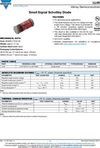 LL46-GS08, Vishay | купить в розницу и оптом