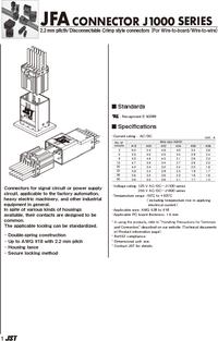 J11DF-12V-KX, Automotive Connectors JFA-J1100 HOUSING – купить оптом и ...