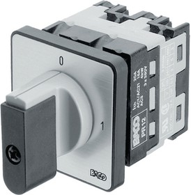 PR 12-1101 A4 E Q48PN, 1P 2 Position Cam Switch Body, 20A, Handle ...