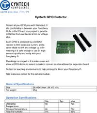 CTLGPIOPROTB+, Raspberry Pi GPIO Pin Protector Board, CYNTECH | купить ...