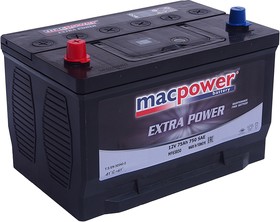6СТ75(1) SMF65-850, Аккумулятор MACPOWER EXTRA POWER 75А/ч | купить в ...