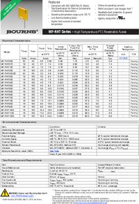 MF-RHT070-0, 0.7А, 30В, Предохранитель самовосстанавливающийся ...