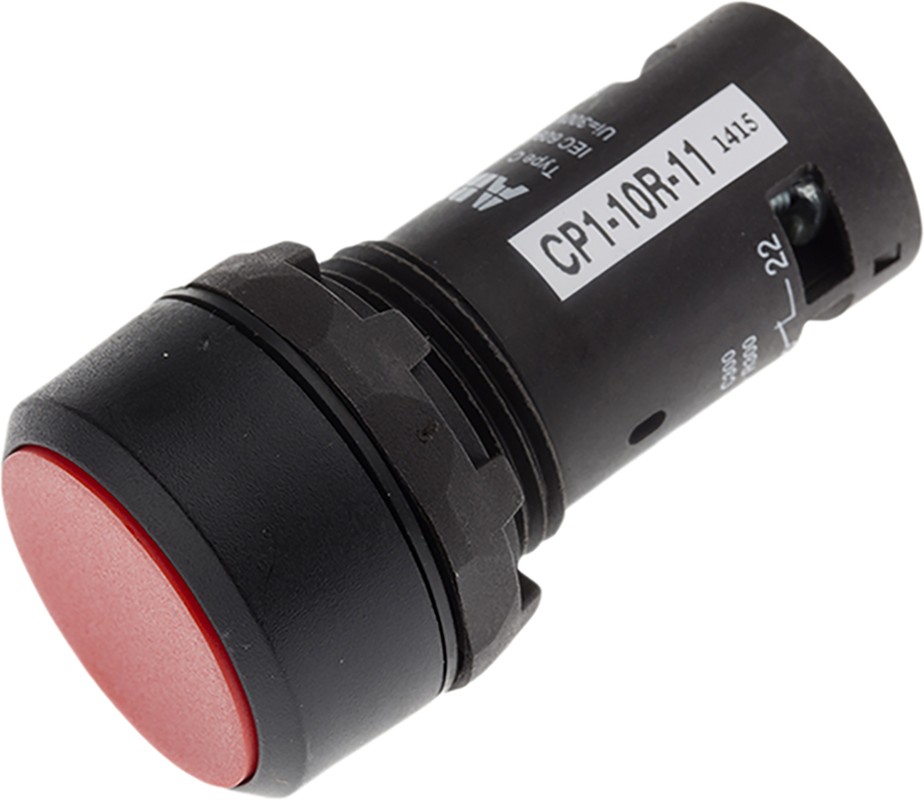1SFA619100R1071 CP1-10R-11, Compact Series Push Button, Momentary ...