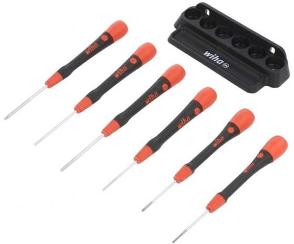 42990 Phillips Slotted Precision Screwdriver Set 7 Piece