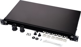 DR-471841, Панель оптическая коммутационная, 19", 1U выдвижная, без ...